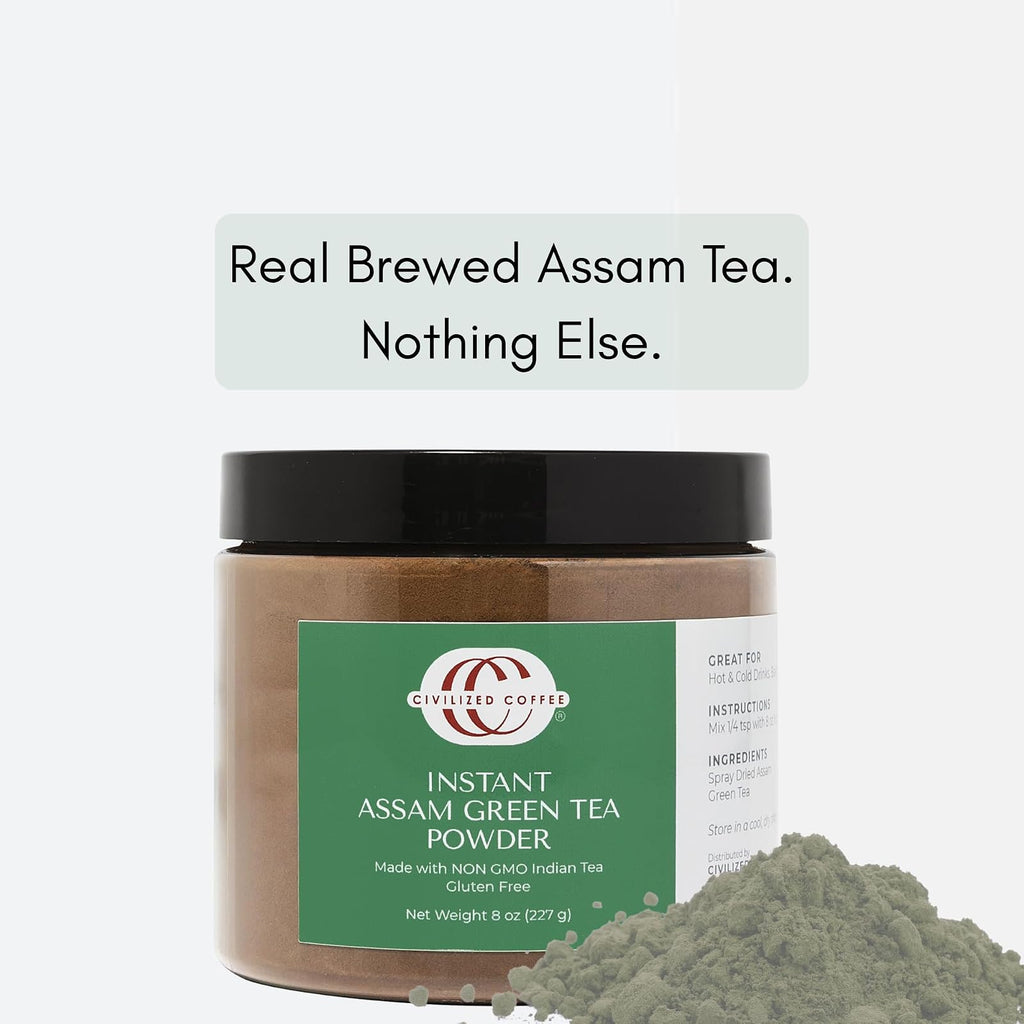 smooth and refreshing green tea drink