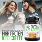 smooth chocolate iced coffee for athletes