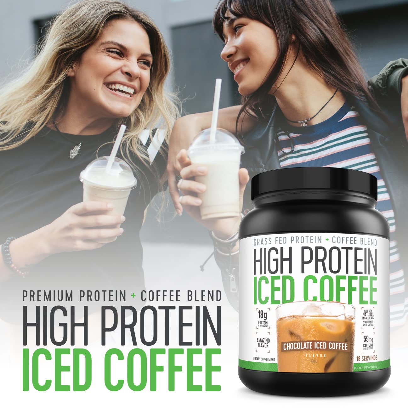 smooth chocolate iced coffee for athletes