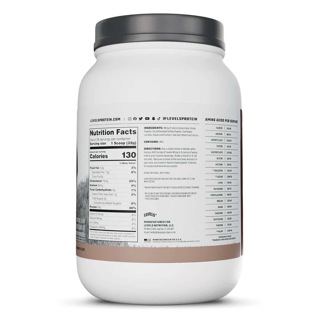 smooth chocolate mocha protein blend