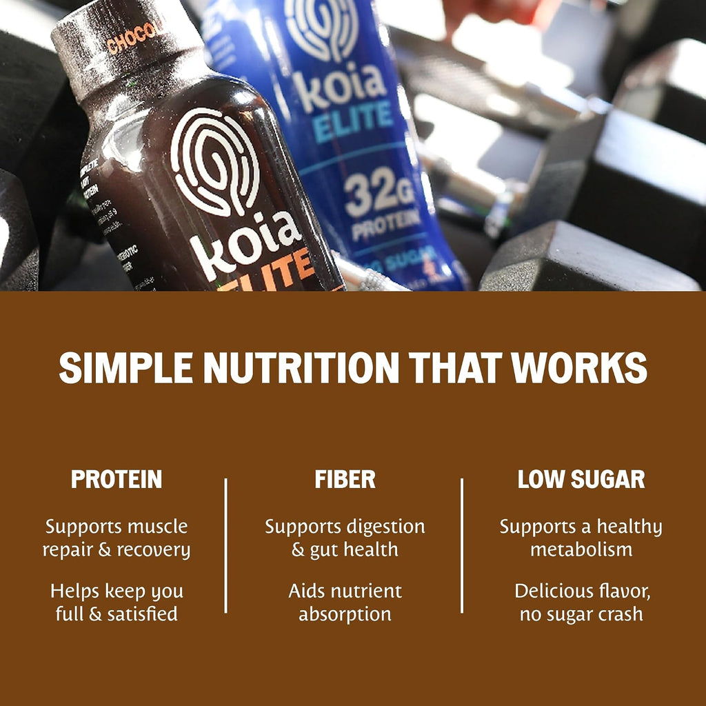 smooth chocolate plant protein beverage