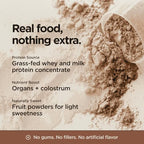 smooth chocolate protein shake