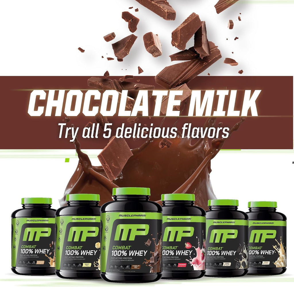 smooth chocolate whey protein shake