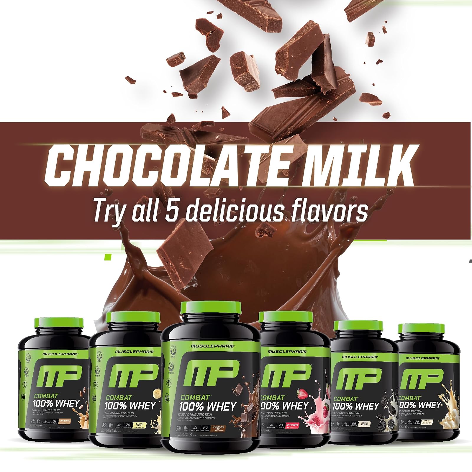 smooth chocolate whey protein shake
