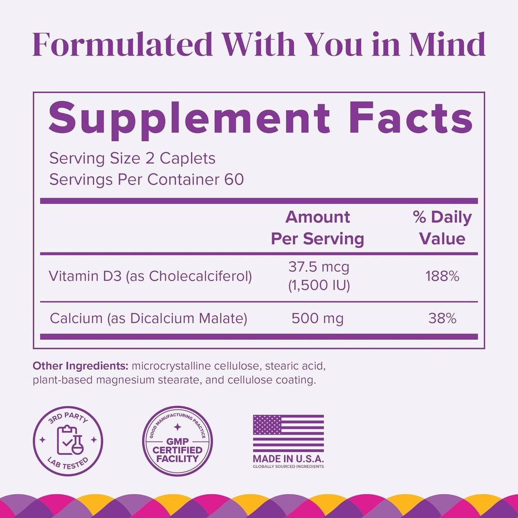 smooth-coated calcium citrate for easy swallowing