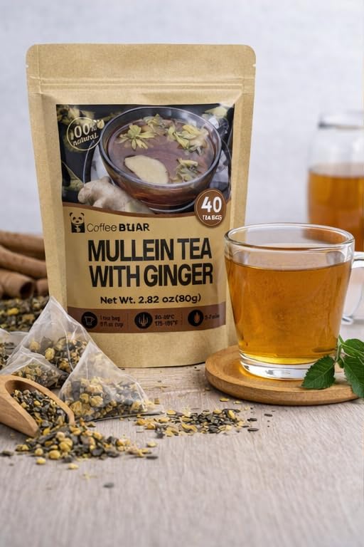 Smooth Earth Mullein Tea benefits