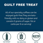 smooth herbal coffee with chocolate notes
