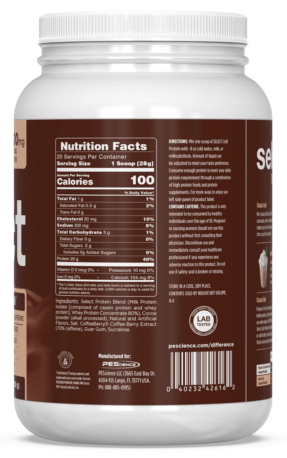 smooth iced mocha protein shake
