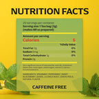 smooth mint herbal tea blend