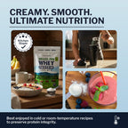 smooth mixing whey protein powder