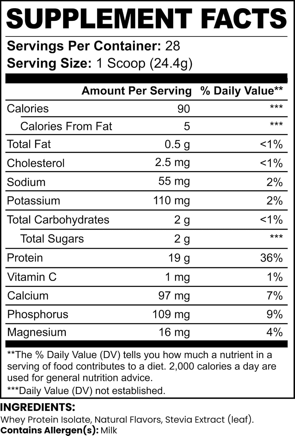 smooth mixing whey protein powder