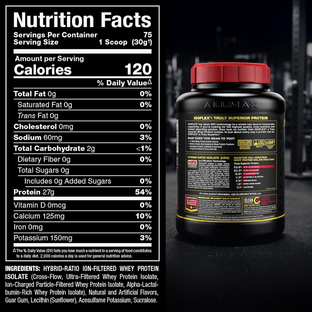 smooth mixing whey protein supplement