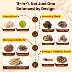 smooth mushroom coffee blend
