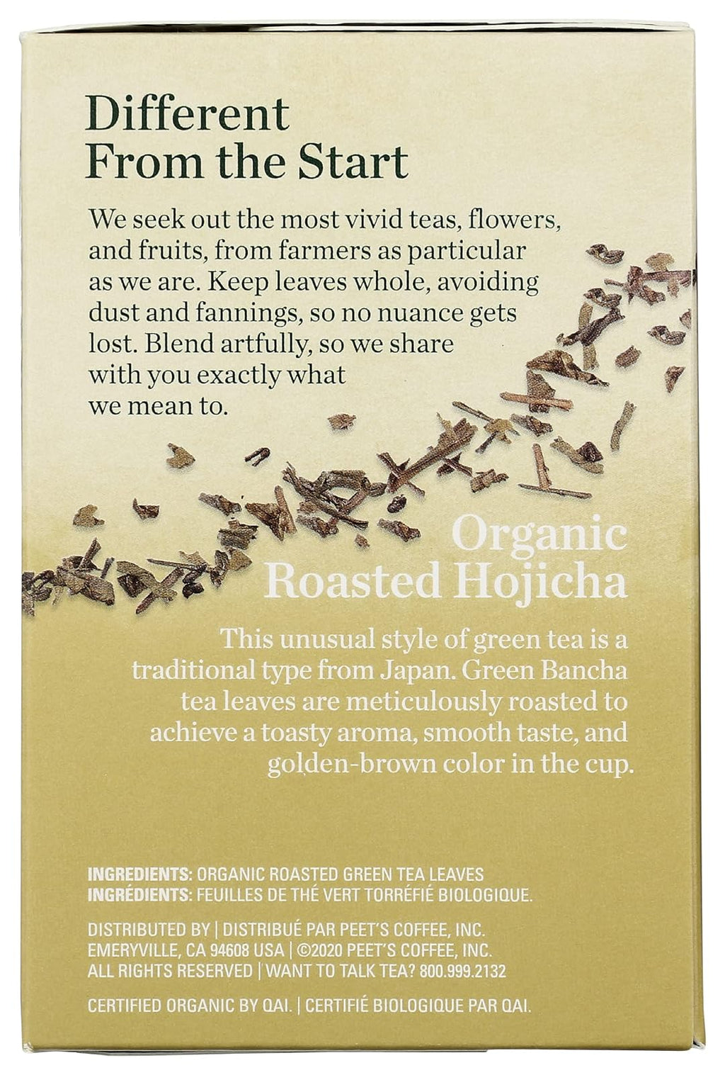 smooth roasted green tea experience