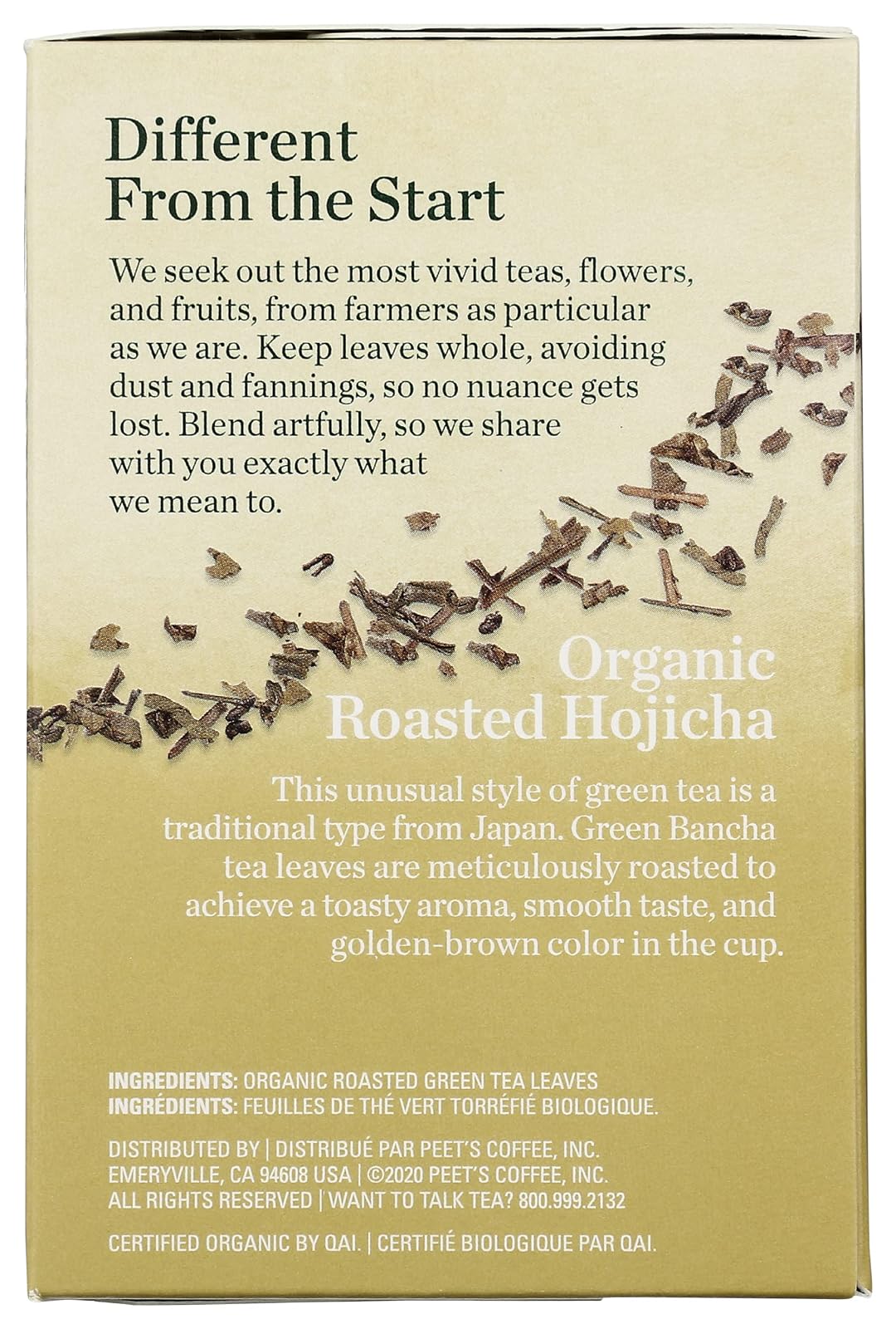 smooth roasted green tea experience