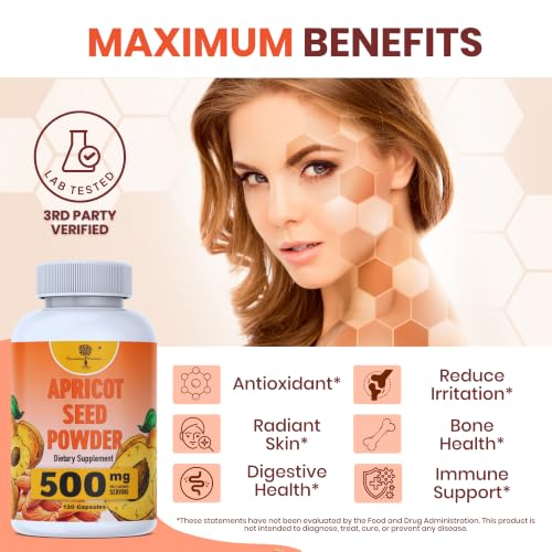 smooth skin with apricot seed powder