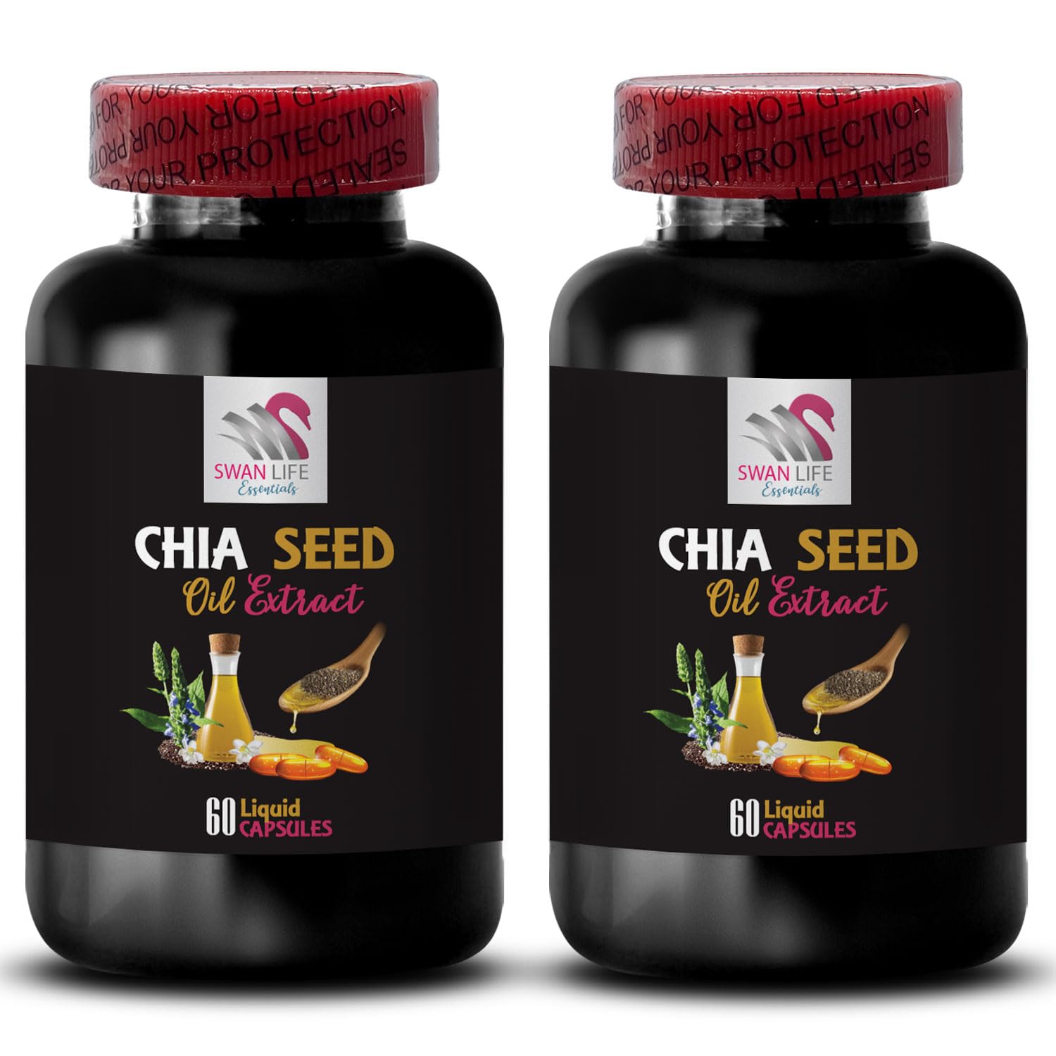 smooth texture chia seed oil
