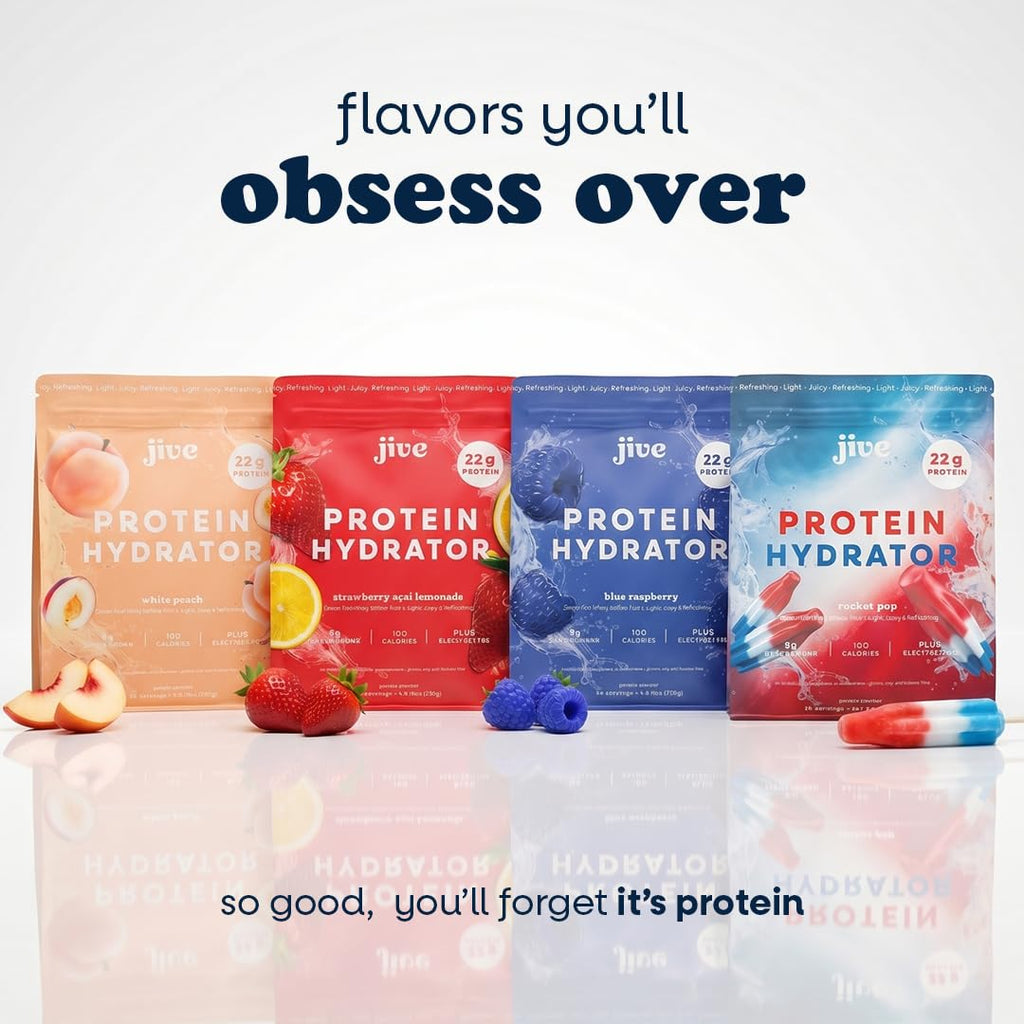 Smooth texture Jive protein for easy mixing