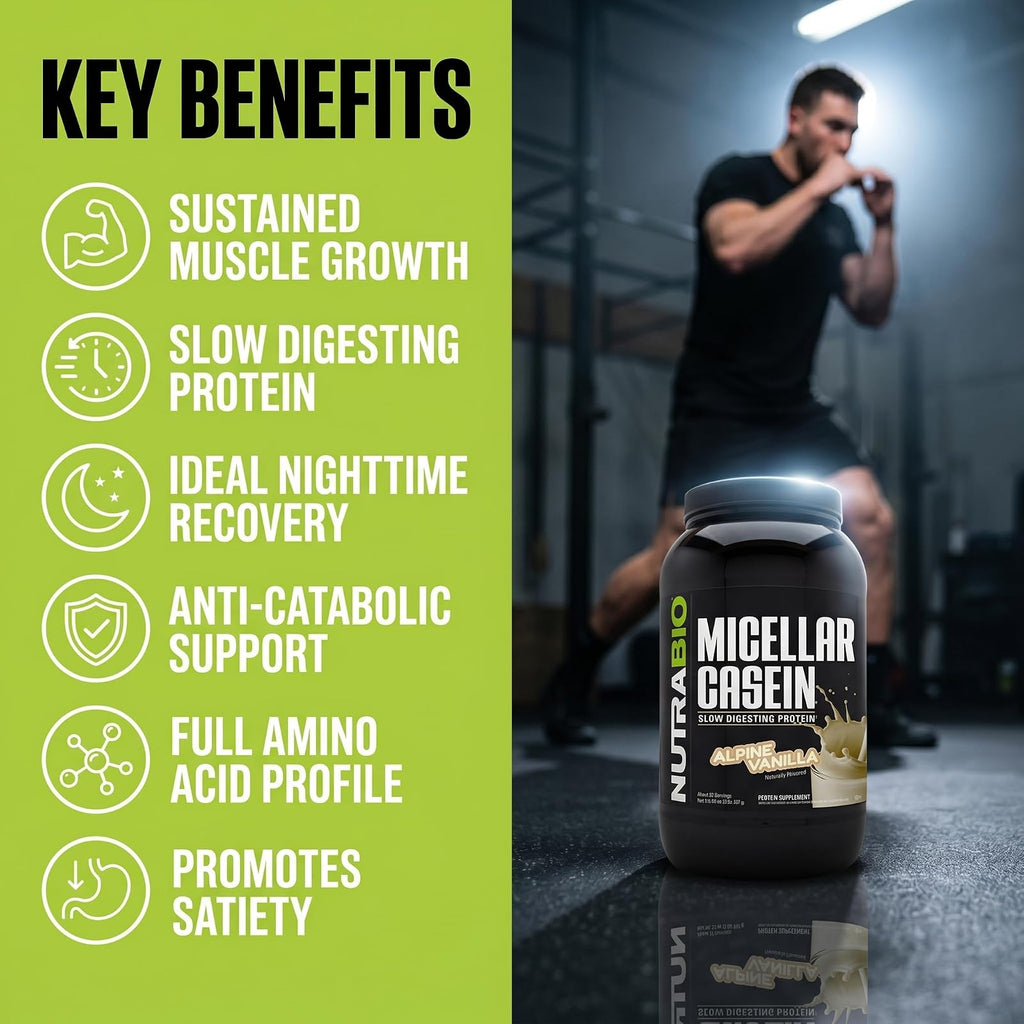 smooth vanilla casein protein shake