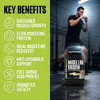 smooth vanilla casein protein shake