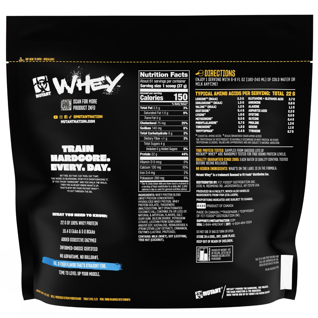 smooth vanilla whey protein shake