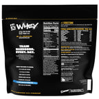 smooth vanilla whey protein shake