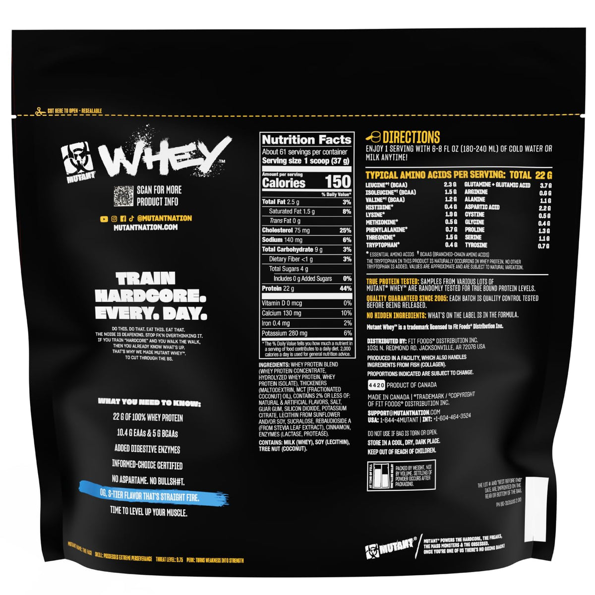 smooth vanilla whey protein shake
