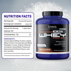 Smooth whey protein for easy mixing