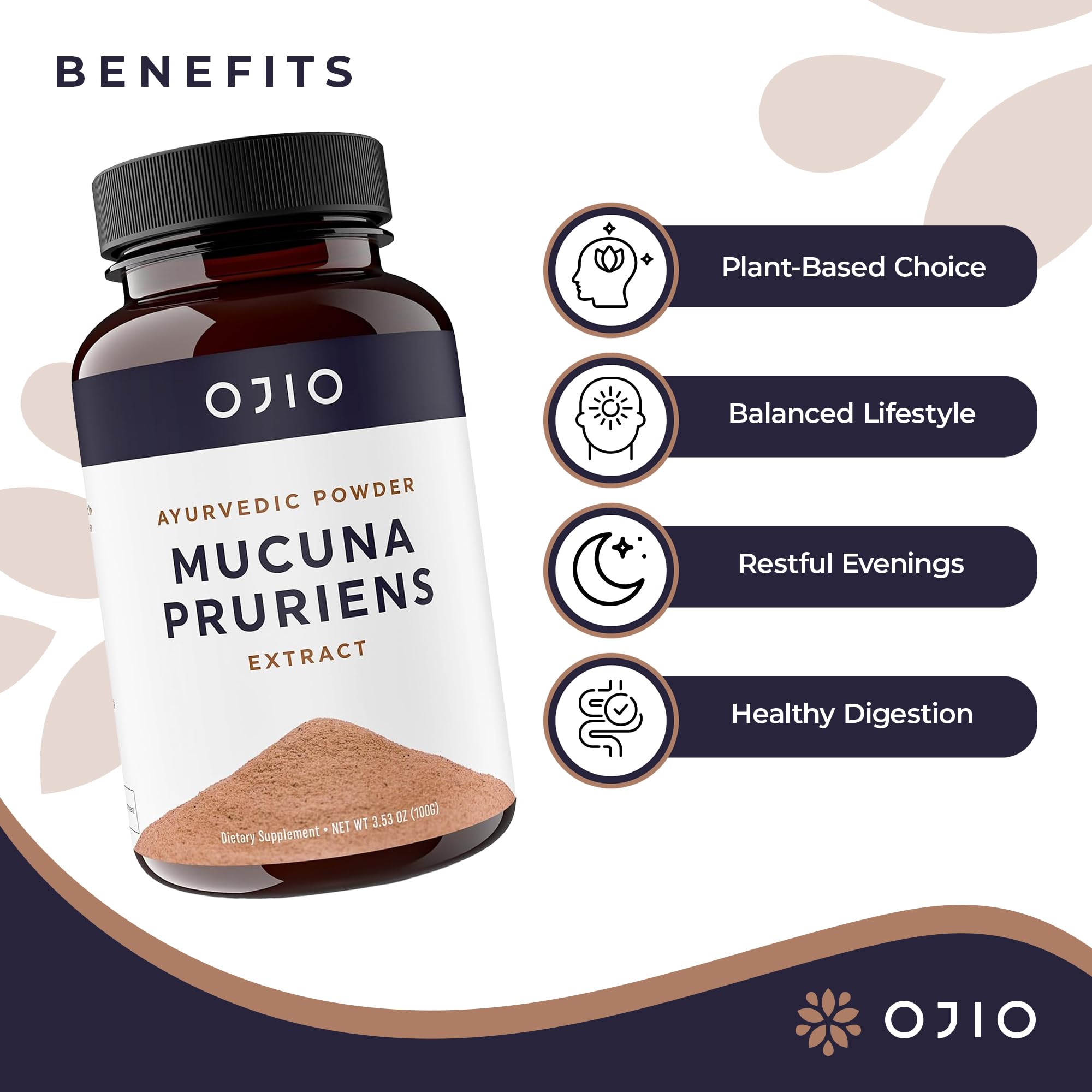 smoothie mixes with natural Mucuna Pruriens