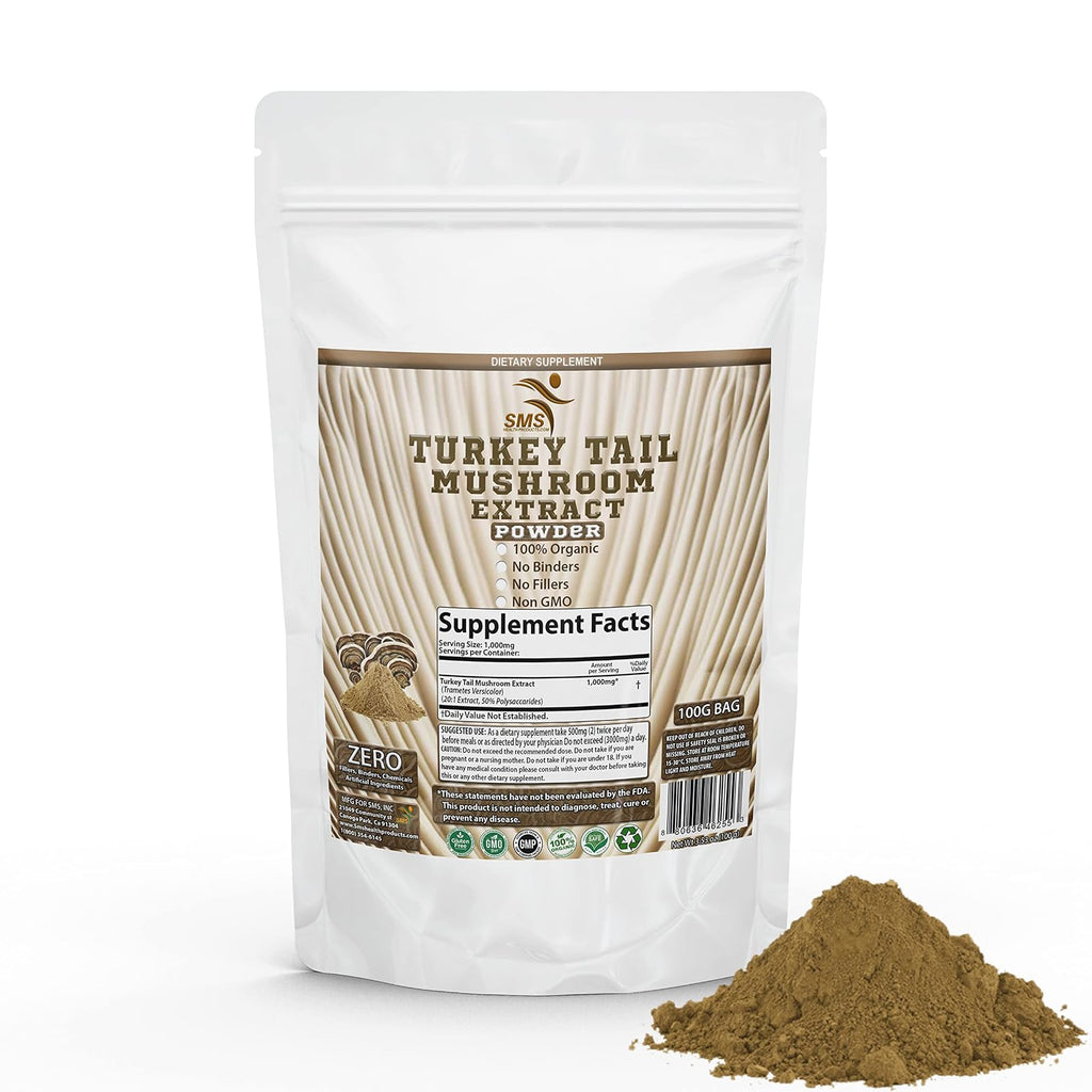 SMS Turkey Tail extract for immunity