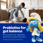 Smurfs kids gummies support digestion