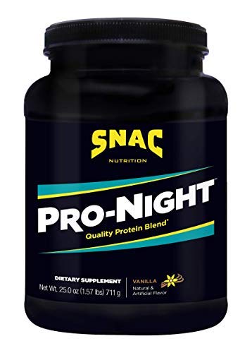 SNAC Pro-Night Vanilla protein blend