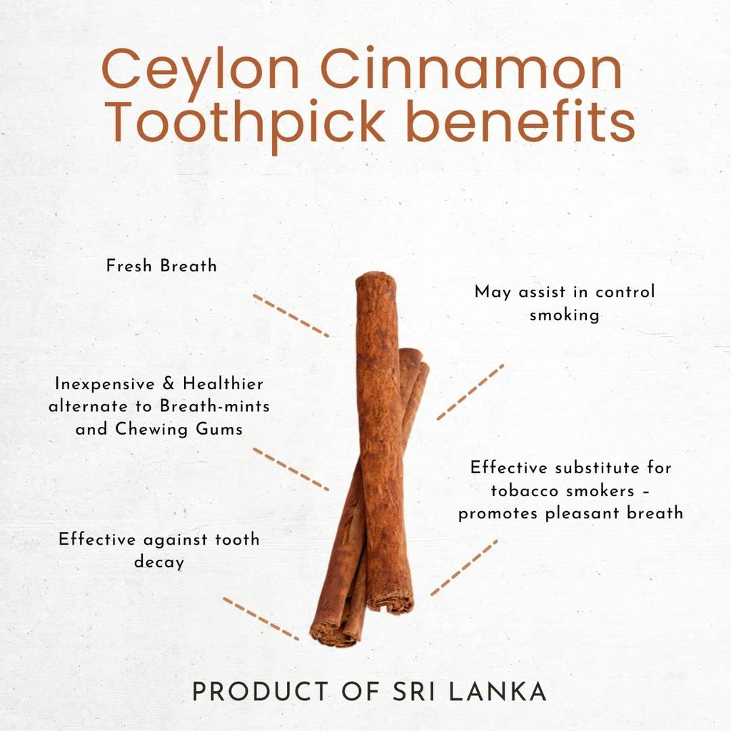 snack-friendly cinnamon-flavored toothpicks