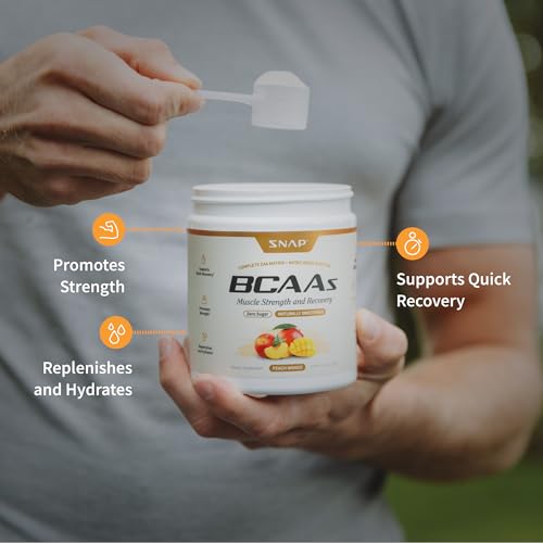 Snap BCAA powder for post-workout hydration
