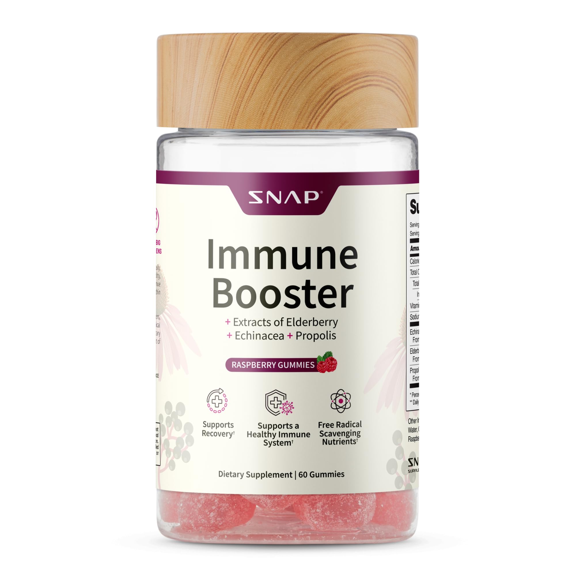 snap elderberry gummies for immunity