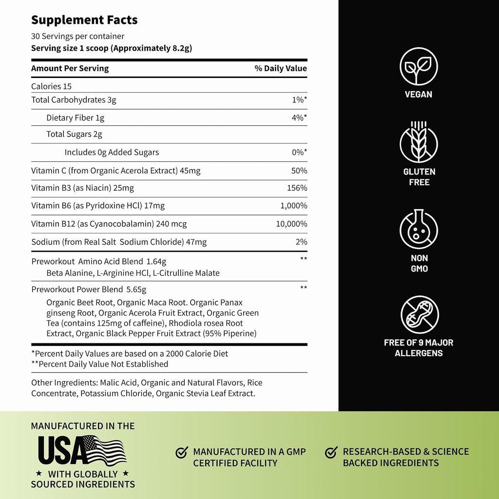 Snap Supplements 30 servings beet root