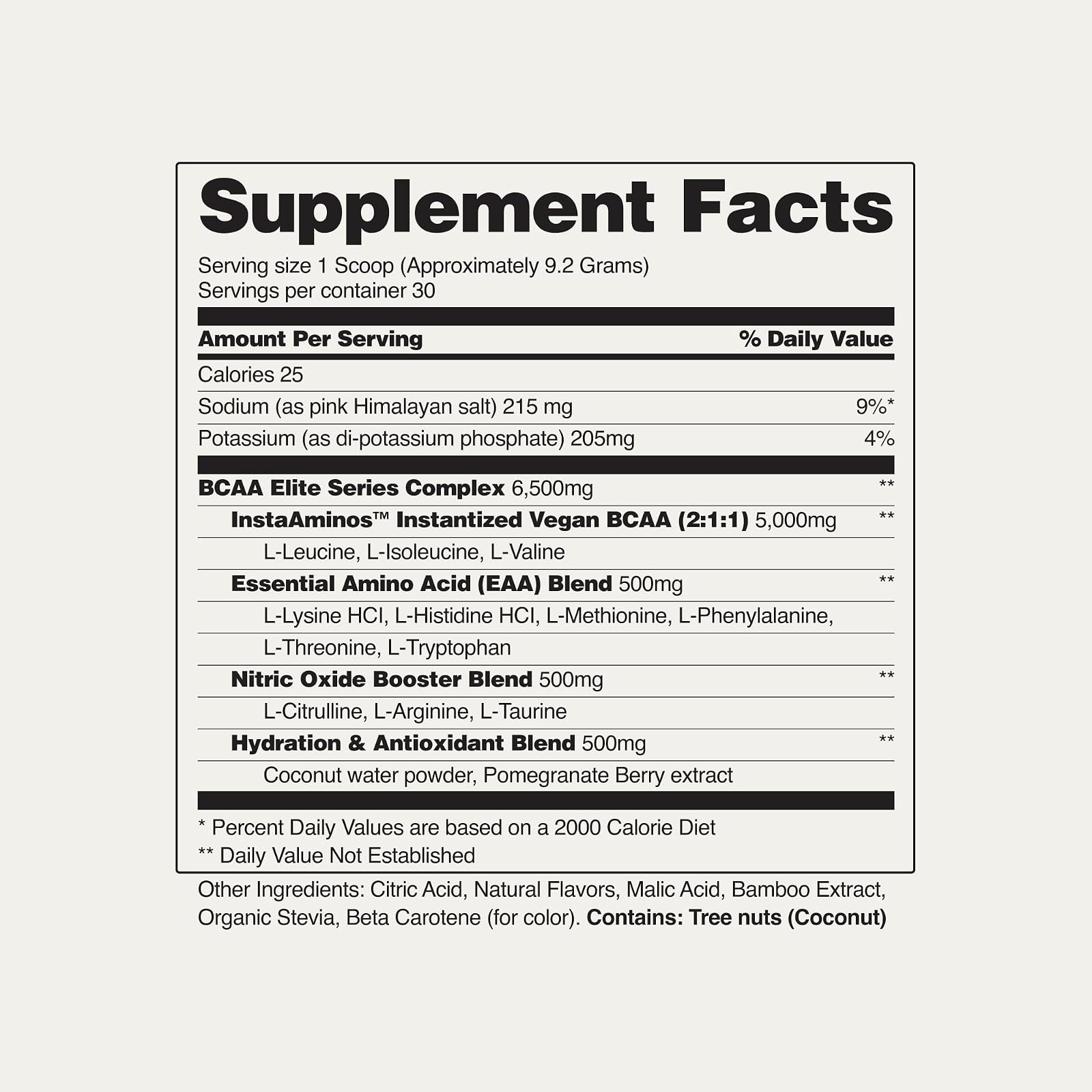 Snap Supplements amino acids for endurance training