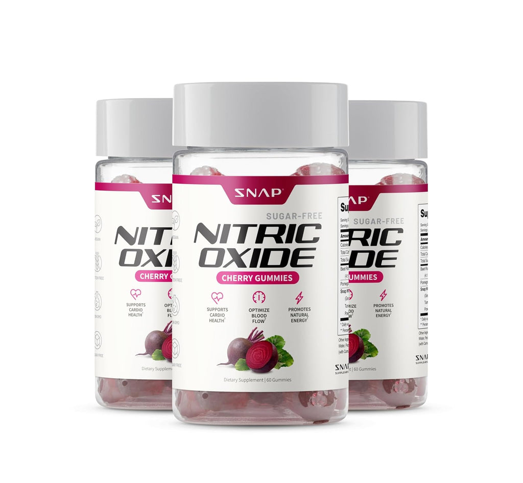 Snap Supplements beet root gummies cherry