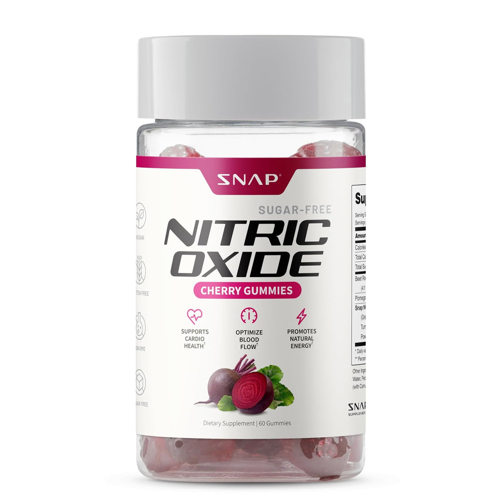 Snap Supplements beet root gummies for energy