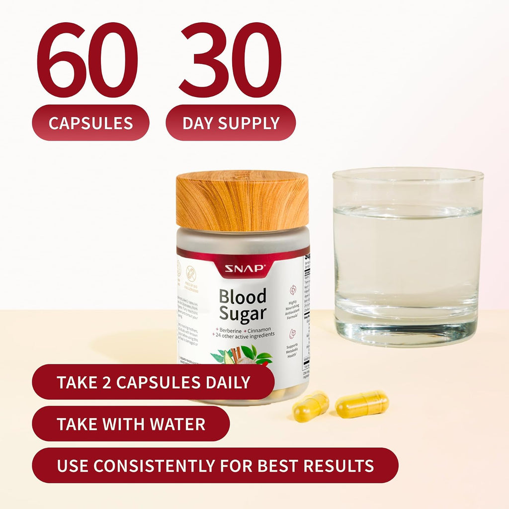 Snap Supplements berberine capsules