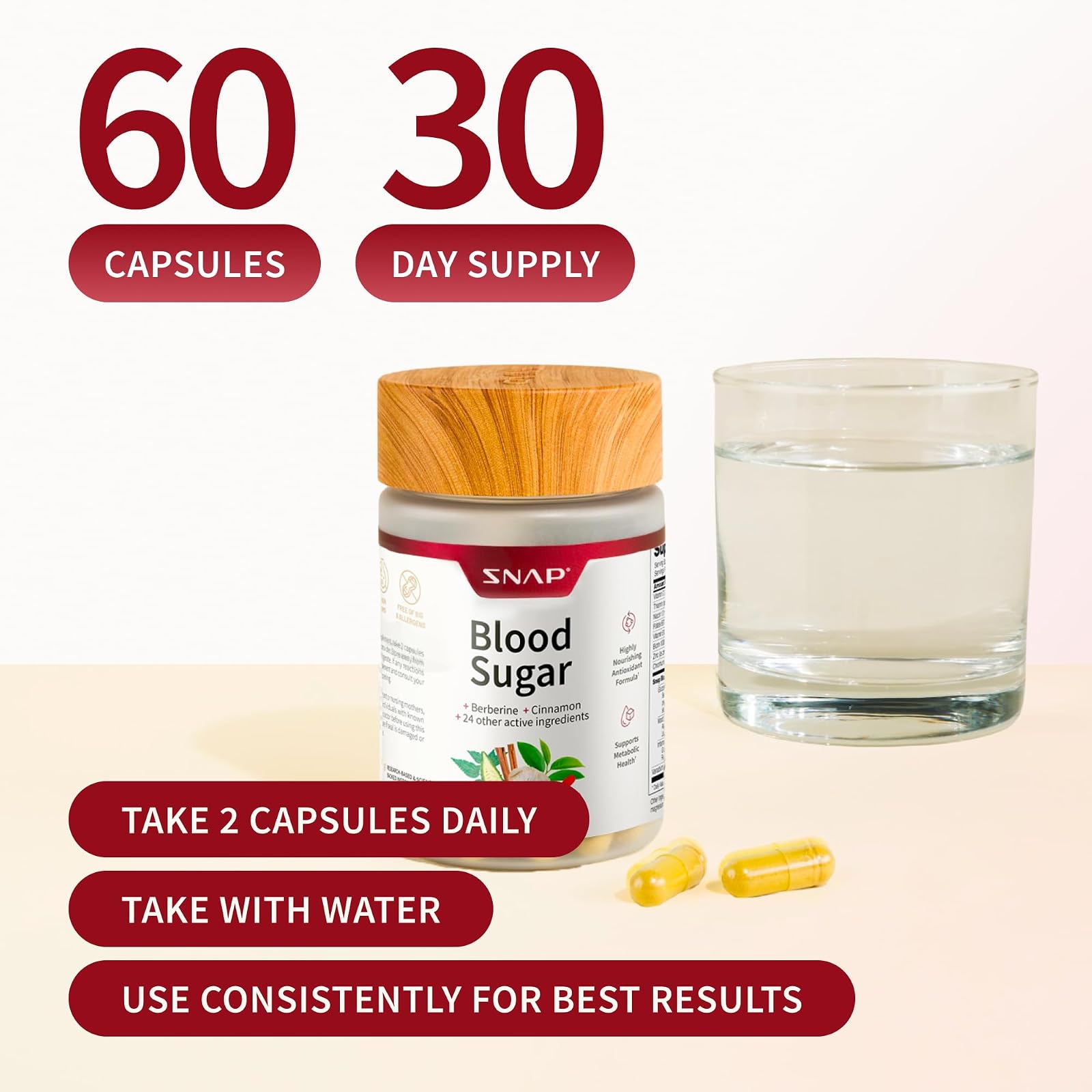 Snap Supplements berberine capsules