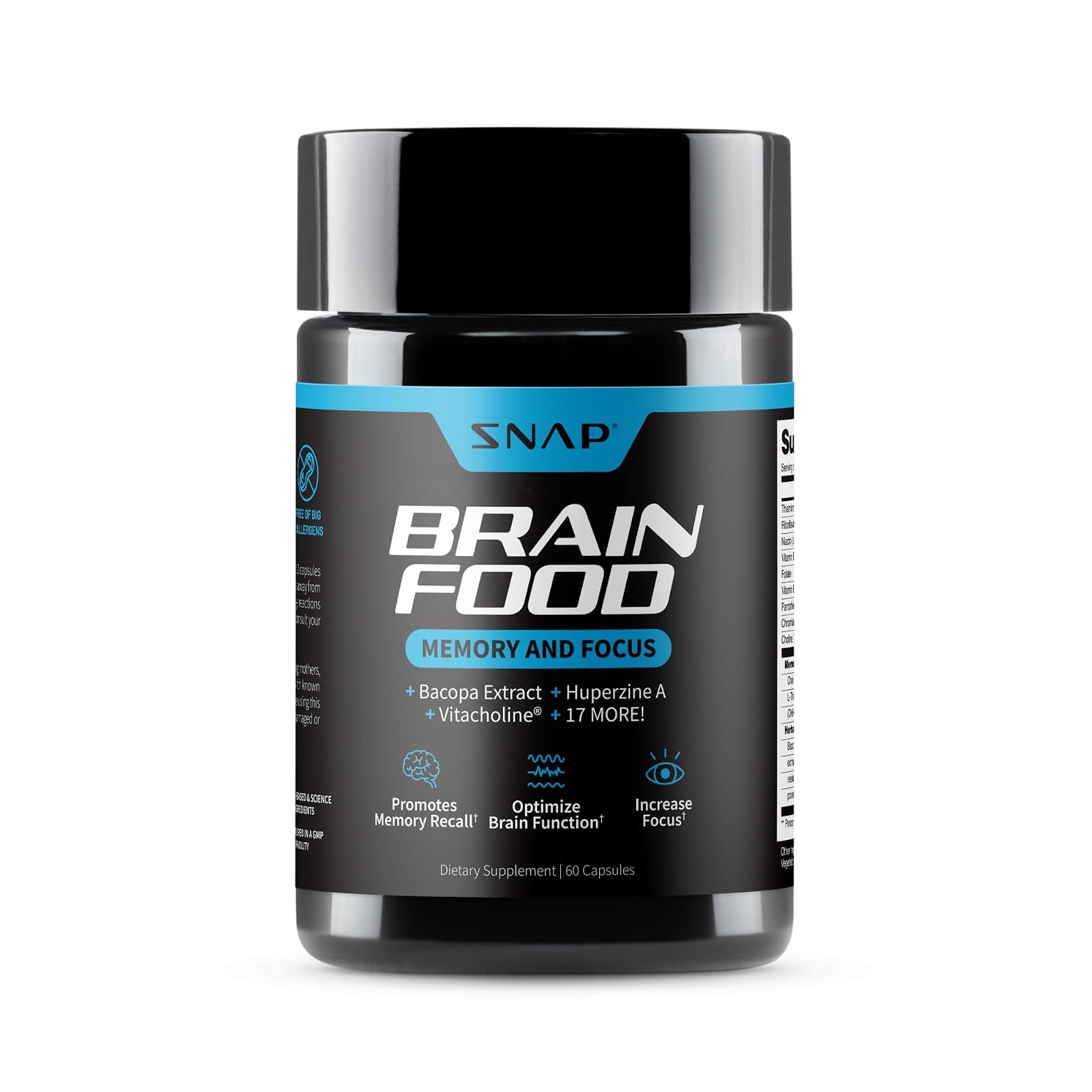 Snap Supplements brain booster capsules
