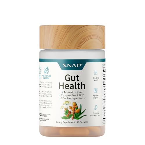 Snap Supplements gut health lipase capsules