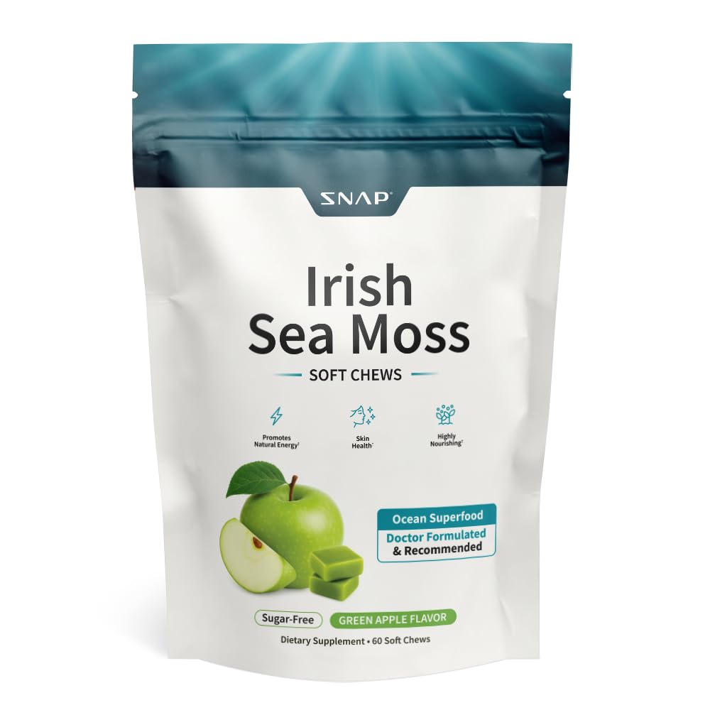 Snap Supplements Irish Sea Moss chews