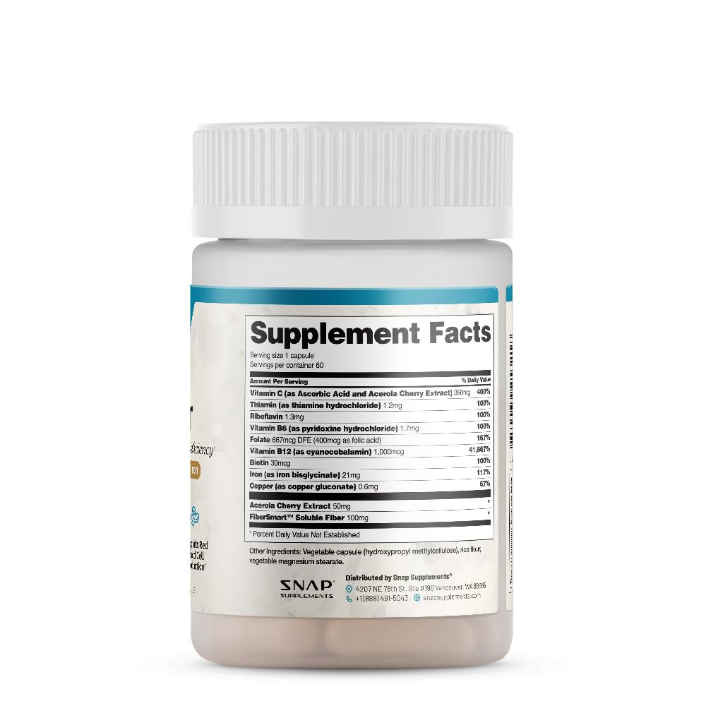 Snap Supplements iron for women