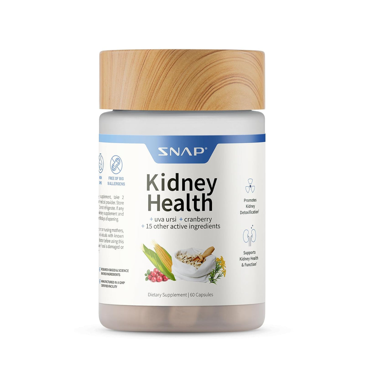 Snap Supplements kidney health capsules
