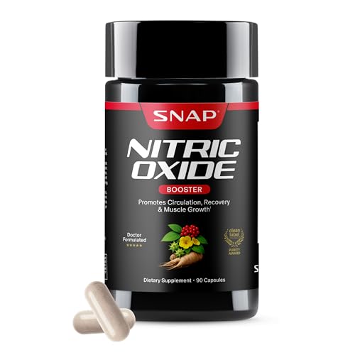 Snap Supplements nitric oxide booster capsules