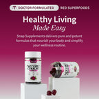 Snap Supplements pre-workout cherry gummies
