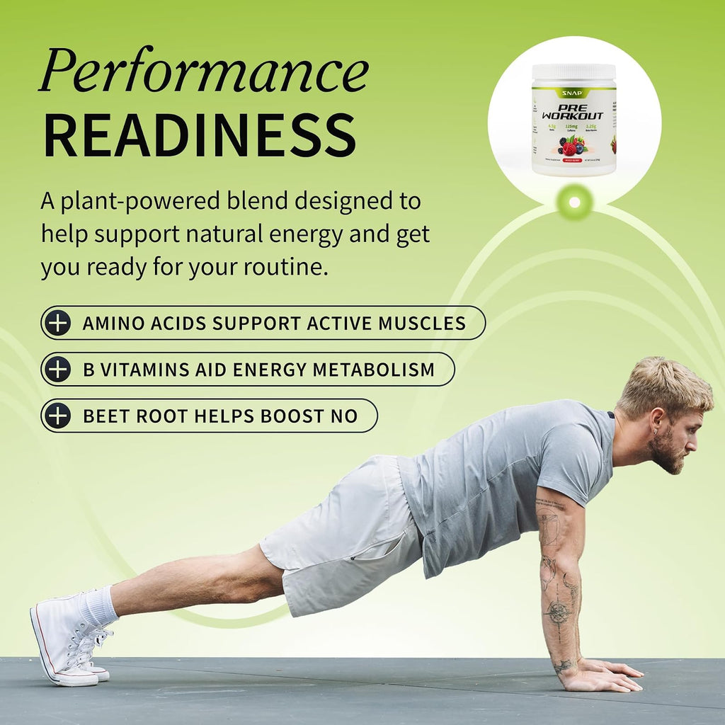 Snap Supplements pre-workout supplement