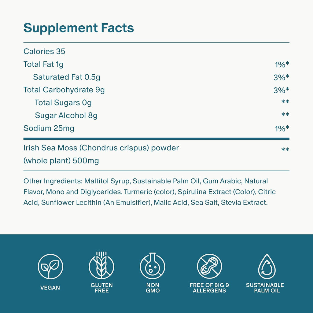 Snap Supplements sea moss for wellness